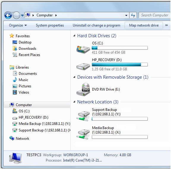 Linksys Official Support How To Map A Network Drive On A Computer